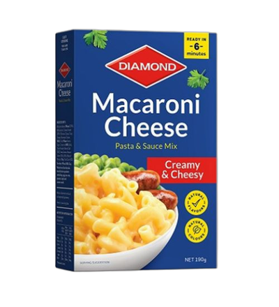 Diamond - Macaroni Cheese Pasta & Sauce 190g | 112YORK
