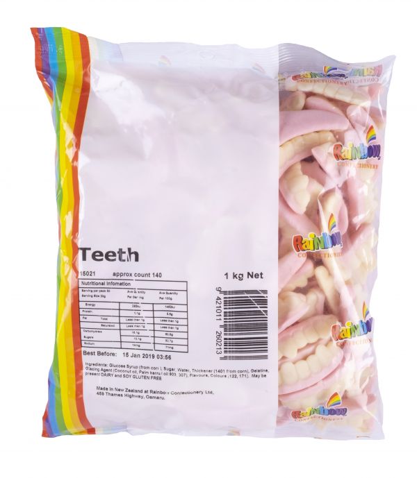 Rainbow - Teeth 1kg | 112YORK