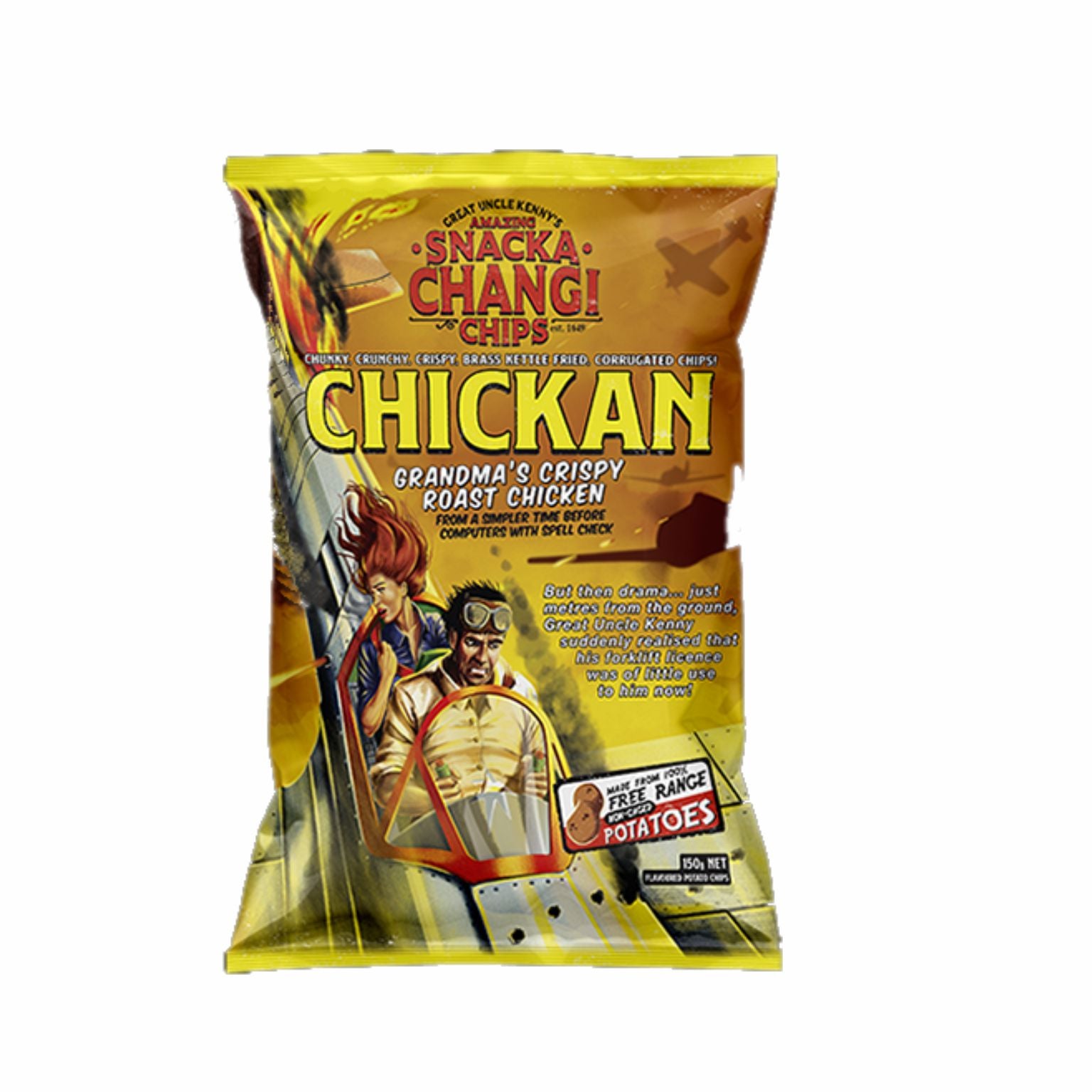 ETA Snacka Changi Chips Chicken 150g | 112YORK